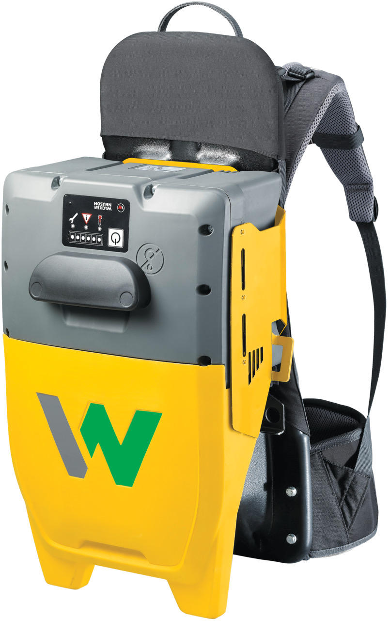 White Cap | Wacker Neuson Cordless Battery Backpack Vibrator