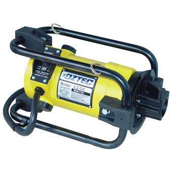 White Cap | Oztec 3.2HP Vibrator Motor with T/L Male Plug