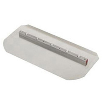 White Cap | Wagman 8" x 18" Silver Combo Power Trowel Blade