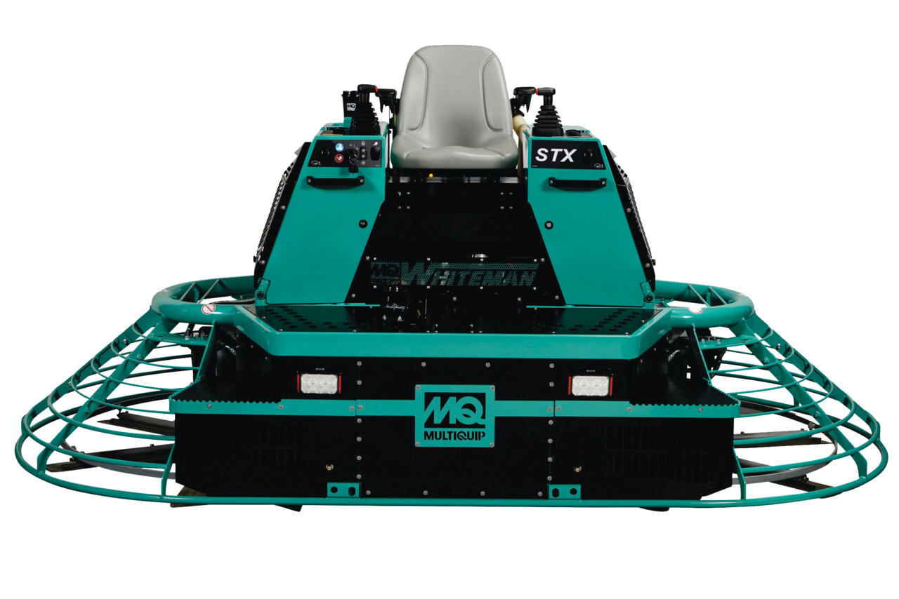 White Cap | Multiquip 10' Hydraulic Ride-On Trowel, T4F 70HP Diesel