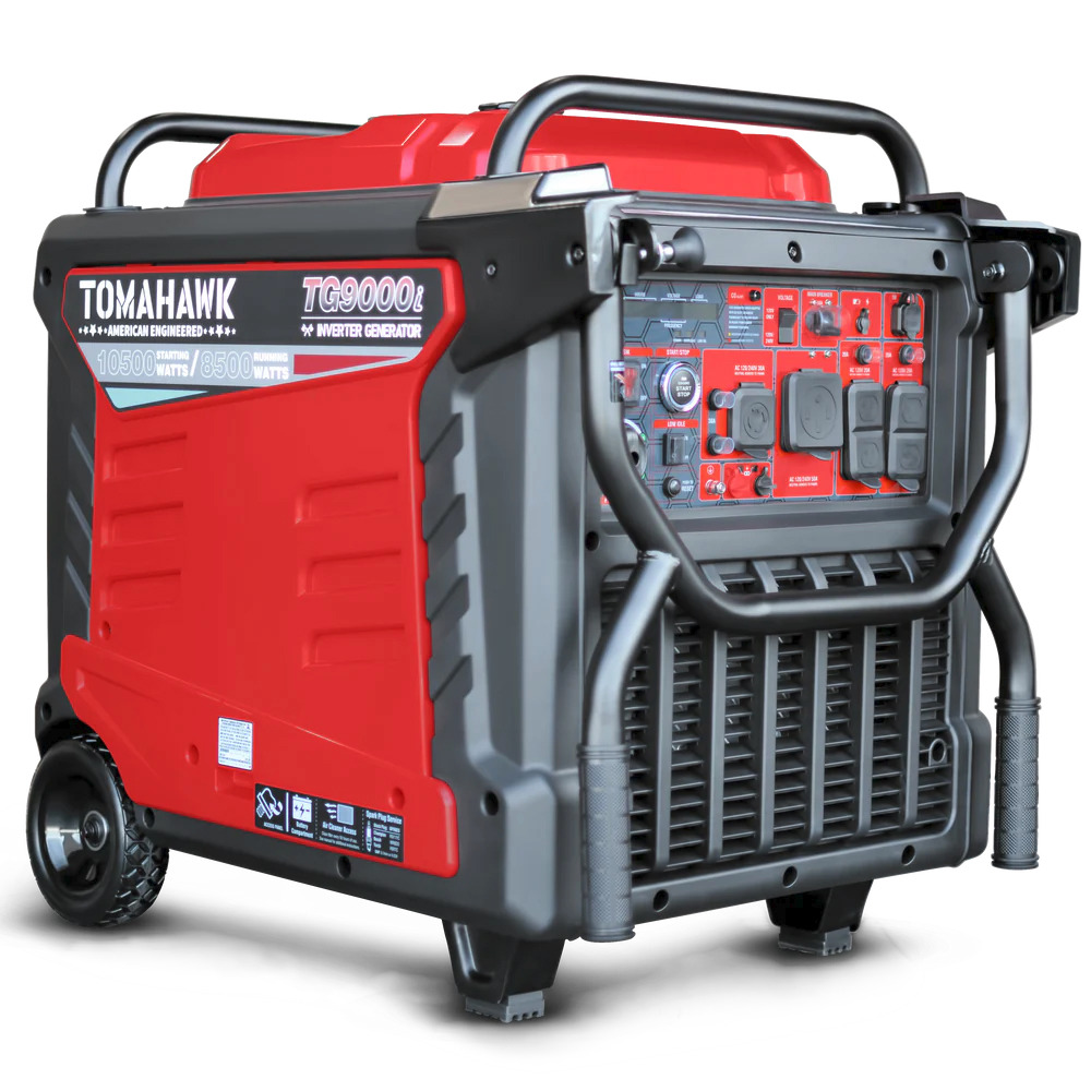 White Cap | Tomahawk 10,500W Super Quiet Gas Powered Inverter Generator