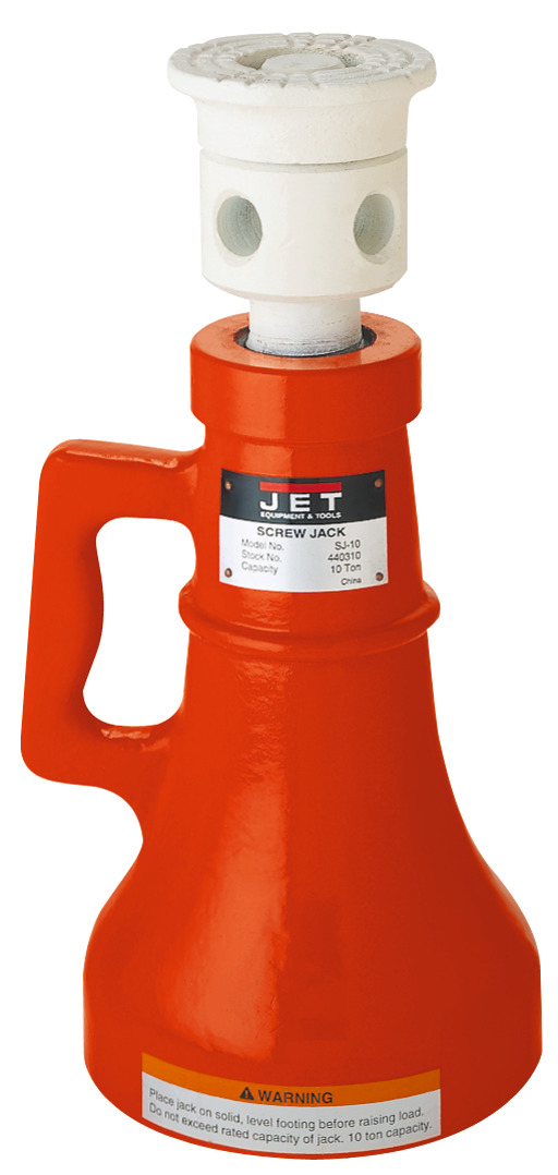 White Cap | JET SJ 10 ton 11" Screw Jack