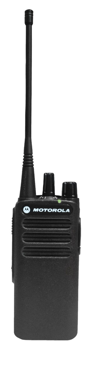 White Cap | Motorola CP100D UHF Analog Non-Display Portable Two-Way Radio