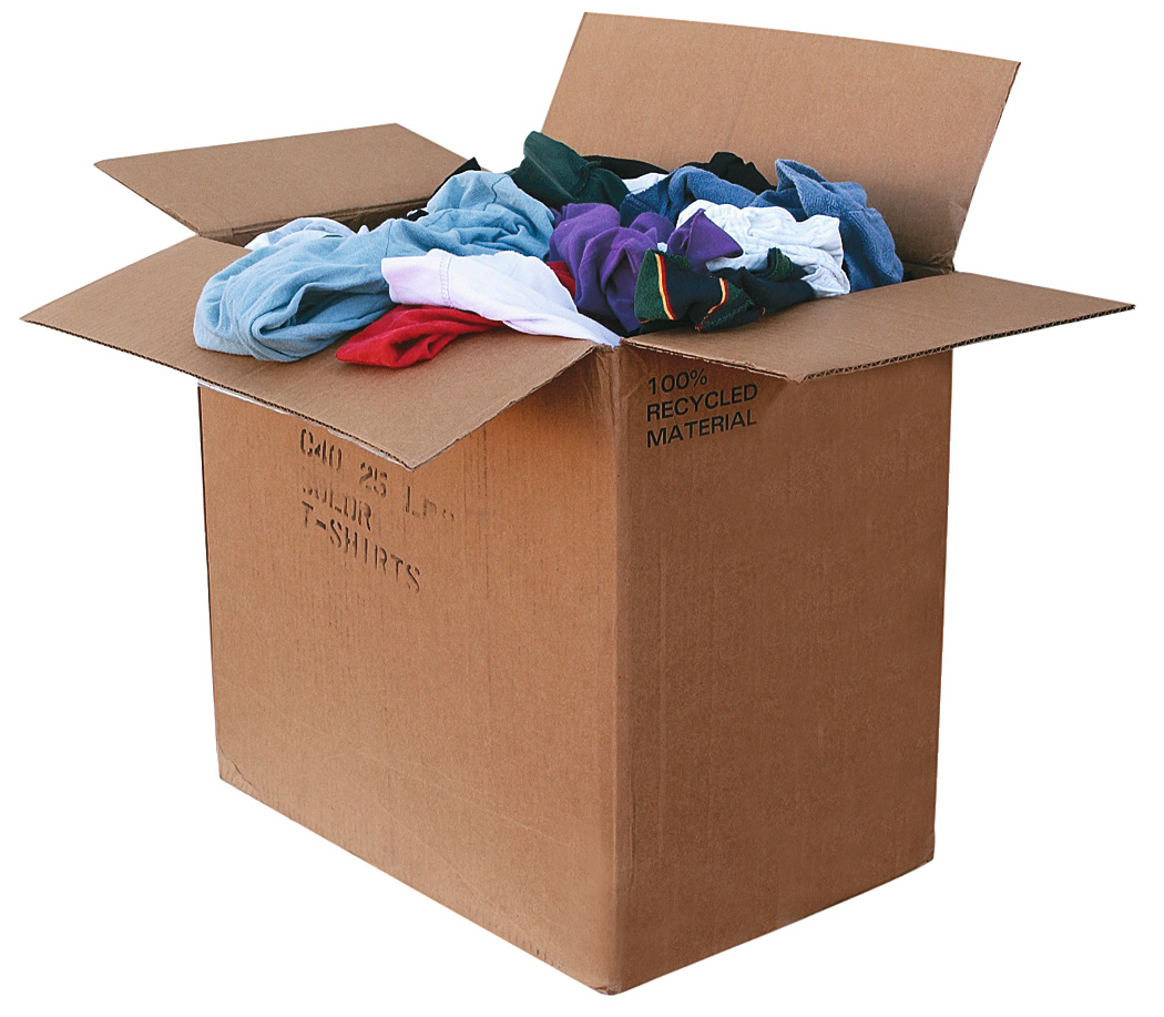 White Cap | 25Lb Color Cotton Rags Star