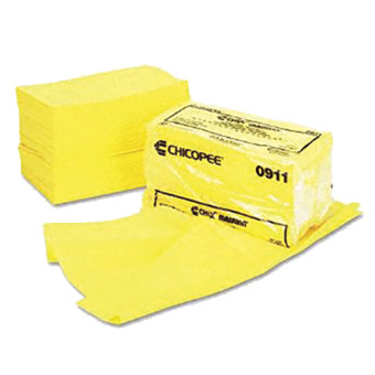 White Cap | Masslinn 24 x 24" Yellow Viscose Fiber Heavy Duty Dust ...