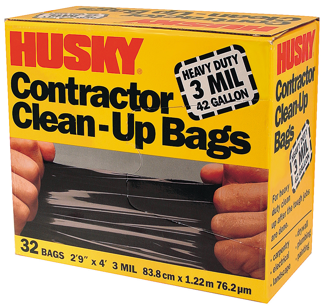 White Cap | Husky 42Gal Contractor Bag 20 Bags/Box