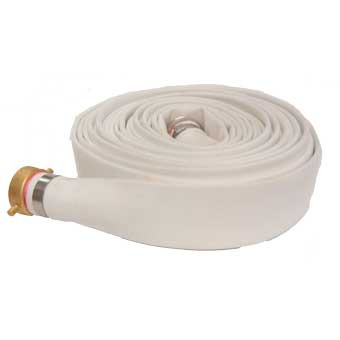 White Cap | Bridgestone HosePower 2" x 50' Canvas Single Jacket Hose