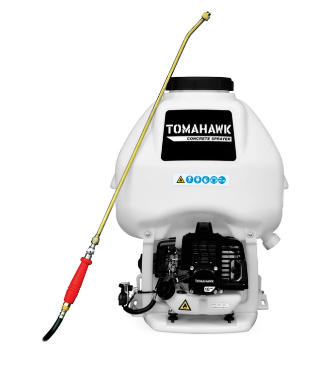 White Cap | Tomahawk Power 6.5 Gal Backpack Concrete Finishing Sprayer ...