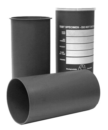 White Cap | Concrete Test Cylinder