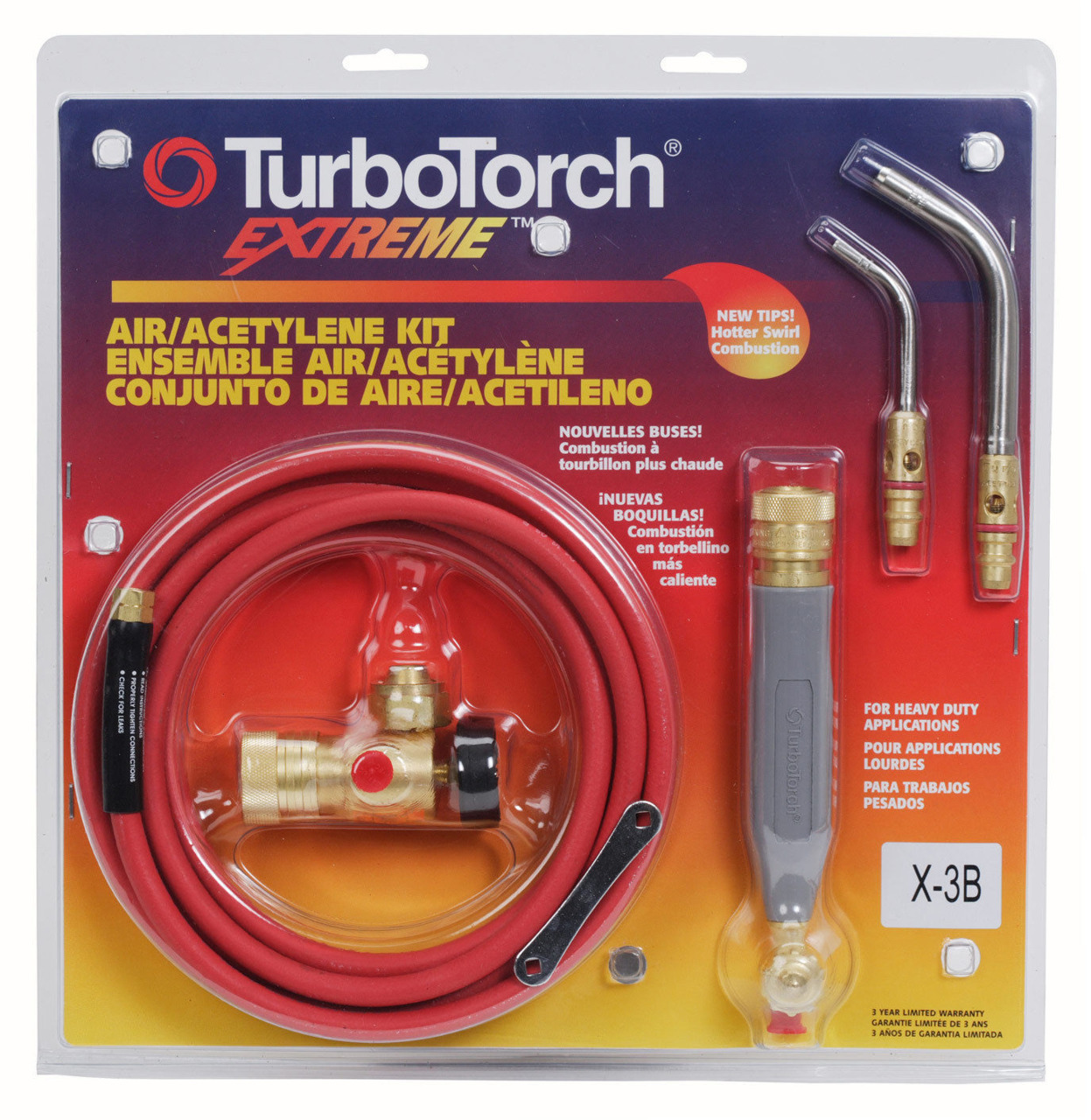 White Cap | Victor Turbotorch X-3B Torch Kit, Air/Acetylene