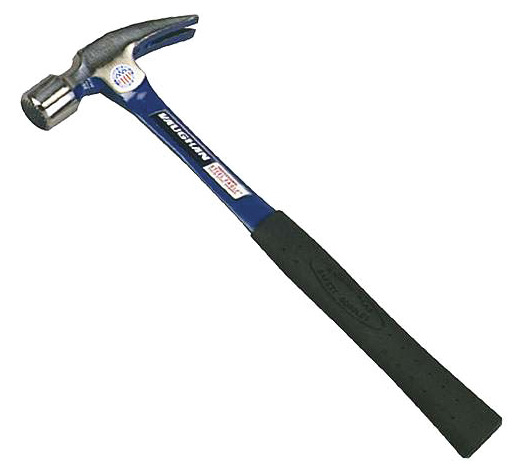 White Cap | Vaughan 28 oz. Mill Face Straight Claw Hammer with 16 ...