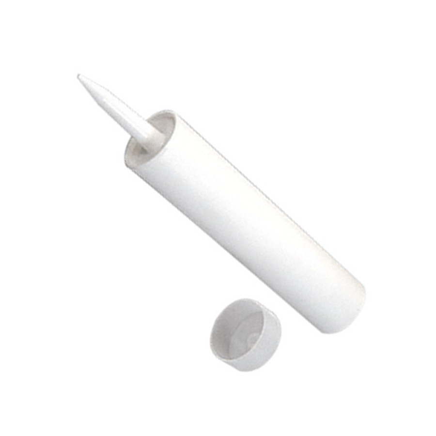 White Cap | Albion 11 oz. Empty Caulking Tube with Cap