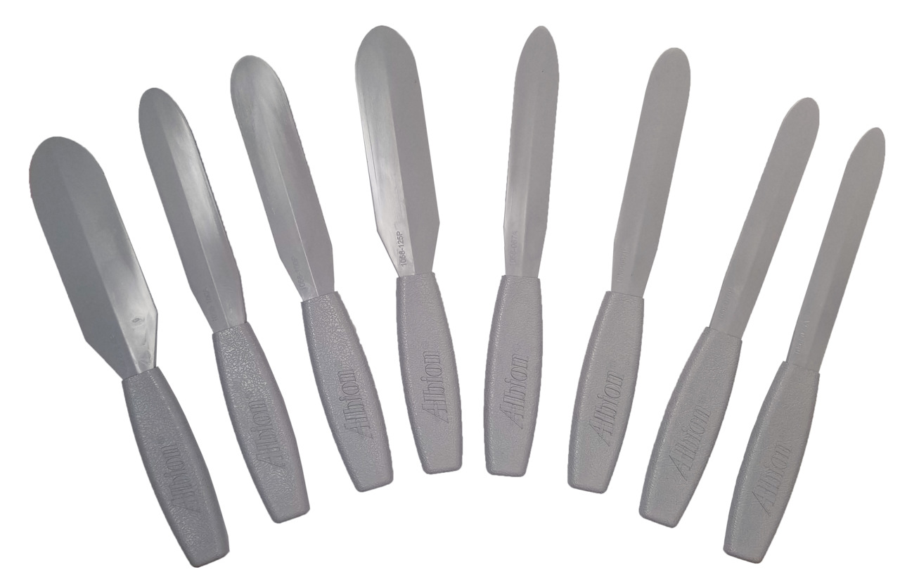 White Cap | Albion 8 Pc Plastic C.A.T. Caulk Spatula Set