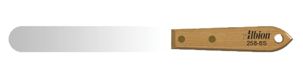 White Cap | Albion Classic 258 Series Caulk Joint Spatula: 1" Wide x 6 ...