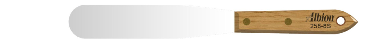 White Cap | Albion Classic 258 Series Caulk Joint Spatula: 1-1/4" Wide ...