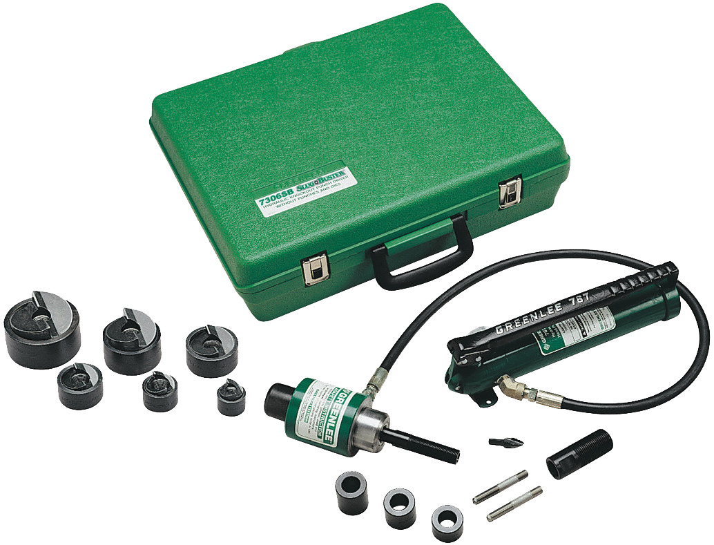 White Cap | 1/2"X2" Slug Buster Driver Set Greenlee