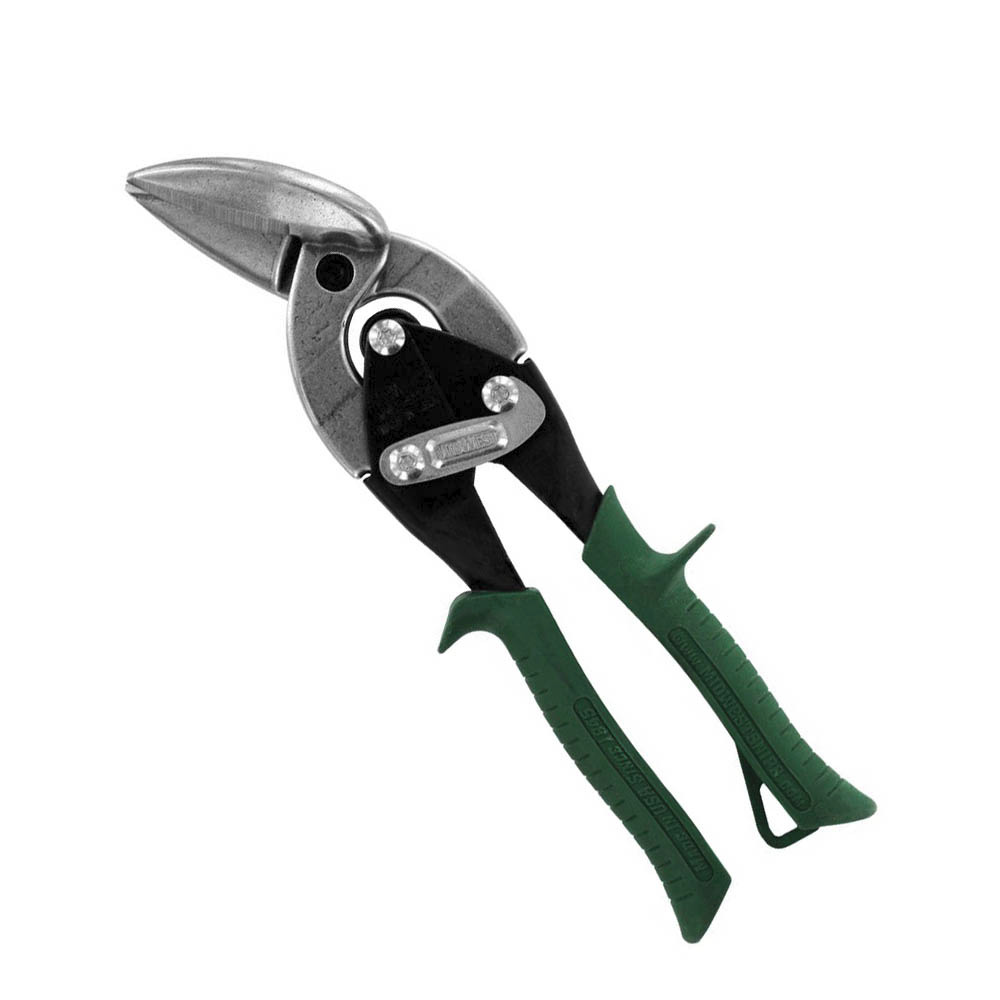 White Cap | Midwest Snips 10" Right Offset Green