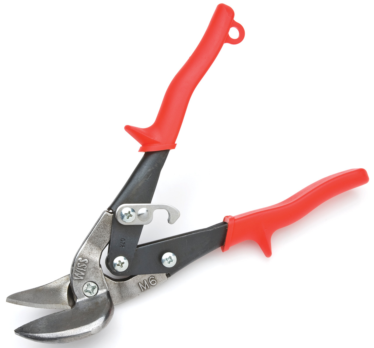 White Cap | Wiss Left Red Offset Cut Metal Snip