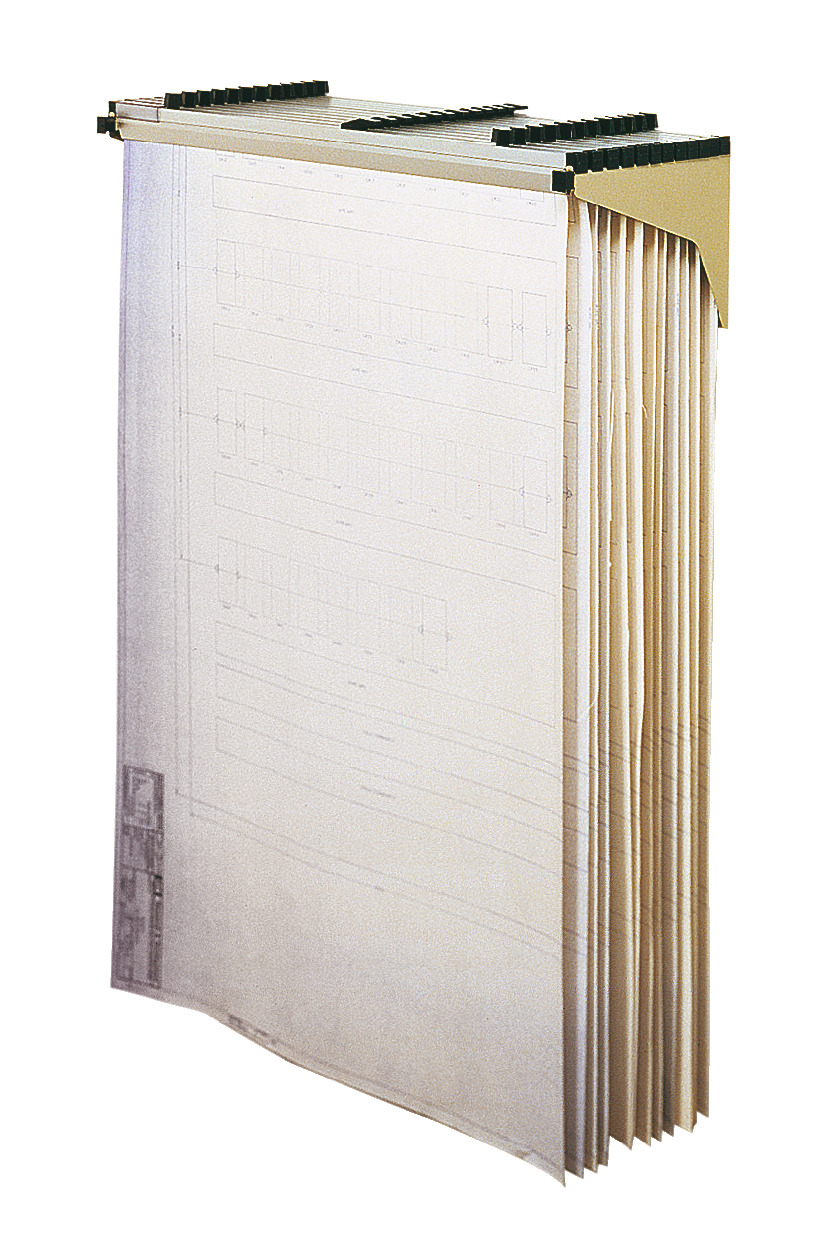 White Cap | Safco Drop Lift Wall Planhold Rack