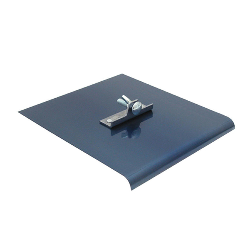 White Cap | MARSHALLTOWN 9" x 8" x 1/4" Blue Steel Radius Walking Edger