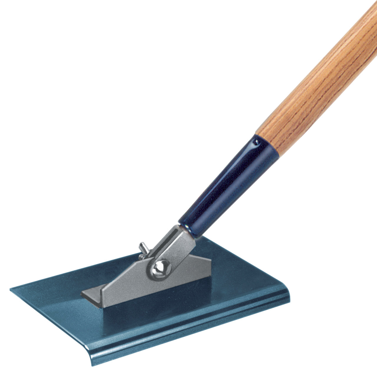 White Cap | Kraft 9" x 10" 1/4" R 2-Way Blue Steel Walking Edger with ...