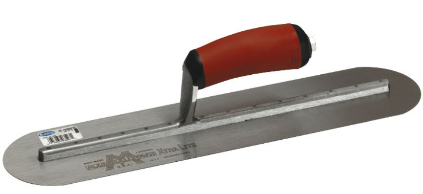 White Cap | Marshalltown 14 x 4 Round Front End Finshing Trowel ...