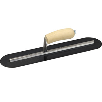 White Cap | MARSHALLTOWN 18" x 4" Round End Trowel Wood Handle