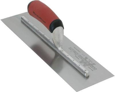 White Cap | Marshalltown 16 x 3 Finishing Trowel Curved Durasoft Handle
