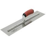 White Cap | Marshalltown 18 x 4 Finishing Trowel Curved Durasoft Handle