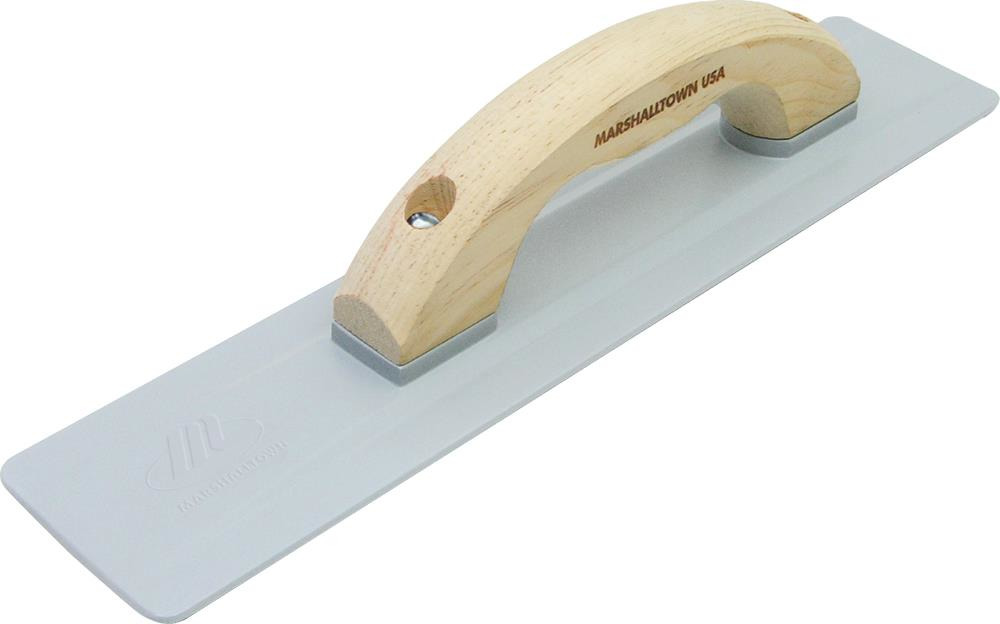 White Cap | 16"X3/12" Beveled Round Handle Magnesium Float Marshalltown