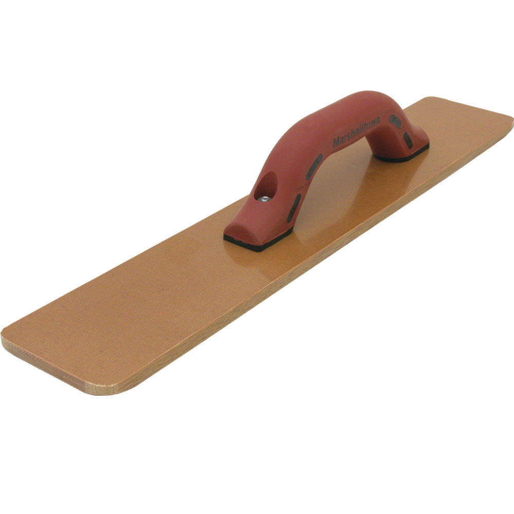 White Cap | MARSHALLTOWN 18" Resin Float with Durasoft Handle