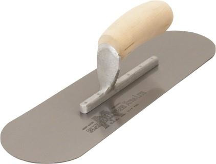 White Cap | Marshalltown Marshalltown 14" x 4" Pool Trowel Wood Handle