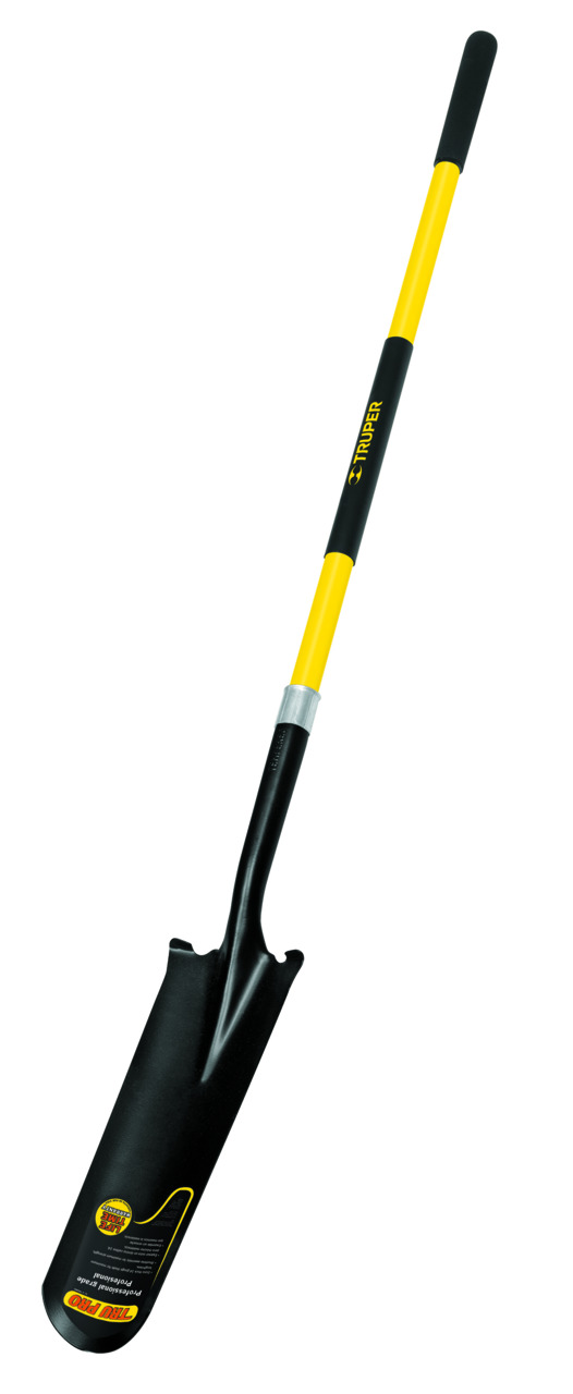 White Cap | Truper LH 16" Fiberglass Tru Pro Drain Spade