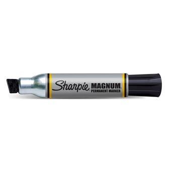 White Cap | Sharpie Magnum Red 44 Sharpie Permanent Marker