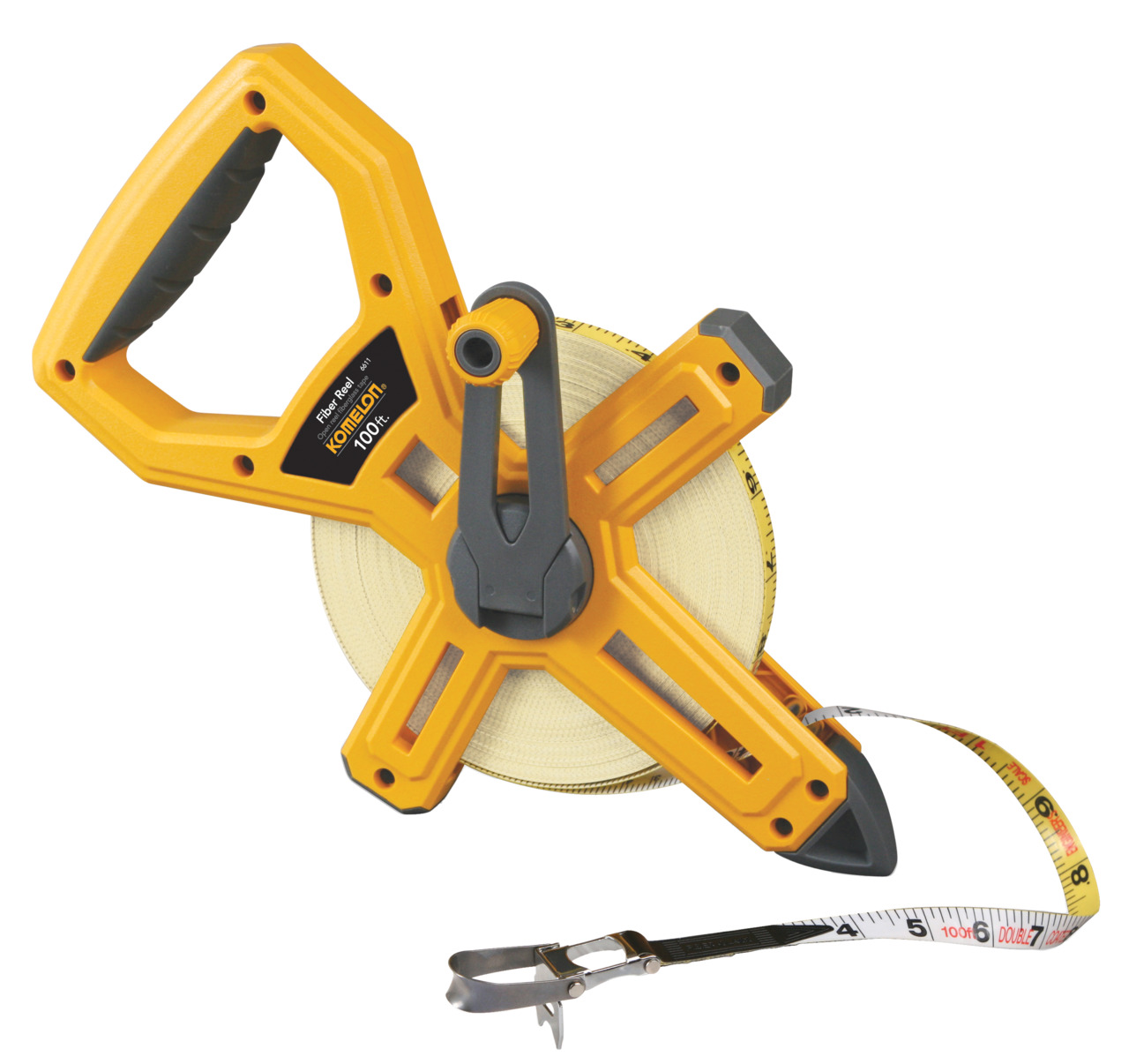 White Cap | KOMELON 6611 100 x 1/2" Open Reel Fiberglass Tape Measure