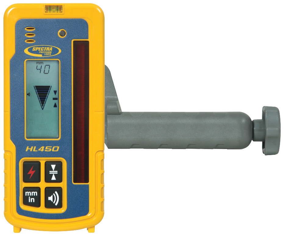 White Cap | Spectra Precision HL450 10ths or Inches Laser Dig Receiver