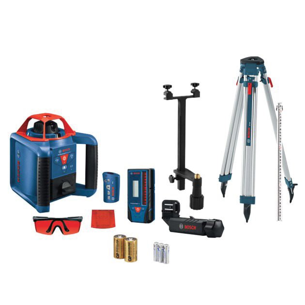 White Cap | Bosch Self Leveling Rotary Laser Kit