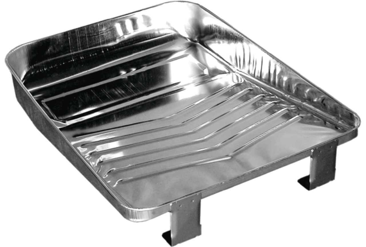 White Cap | Magnolia Brush 9" Metal Paint Roller Tray