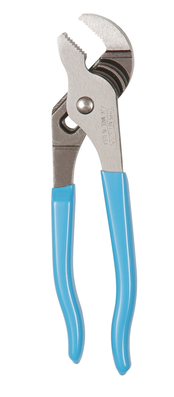 White Cap | Channellock 8" Straight Jaw Tongue and Groove Pliers