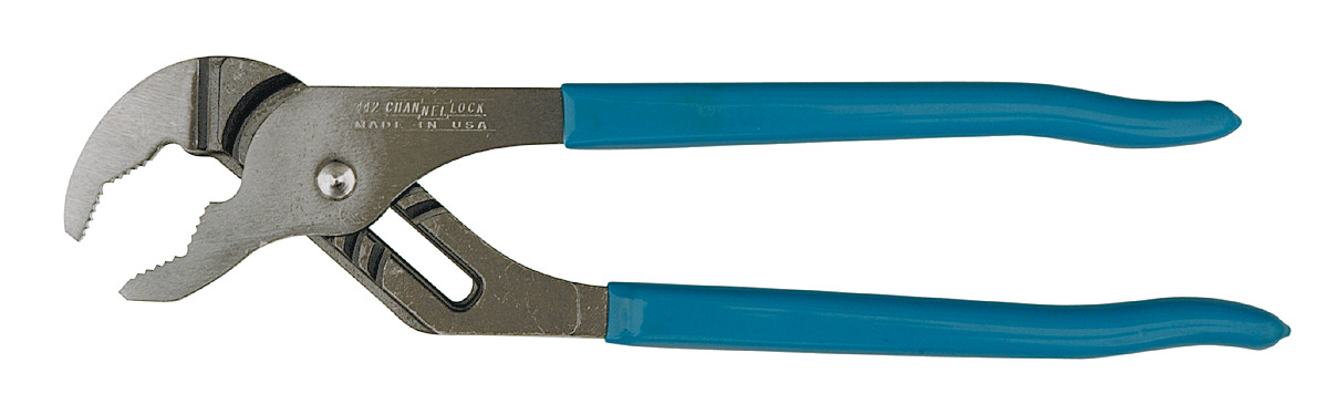 White Cap | Channellock 12" Curved Jaw T And G Pliers