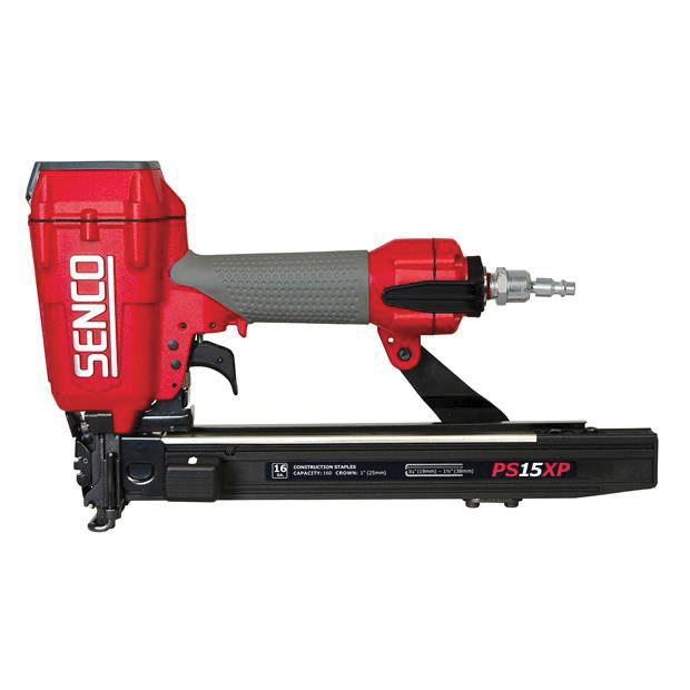 White Cap | Senco 16Ga 1" Wide Crown 1-1/2" Heavy Wire Stapler