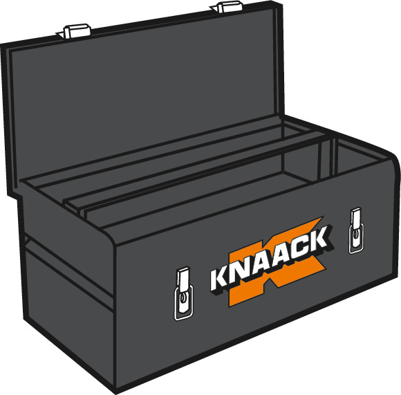 White Cap | KNAACK 741 Utility Box 20X8X8