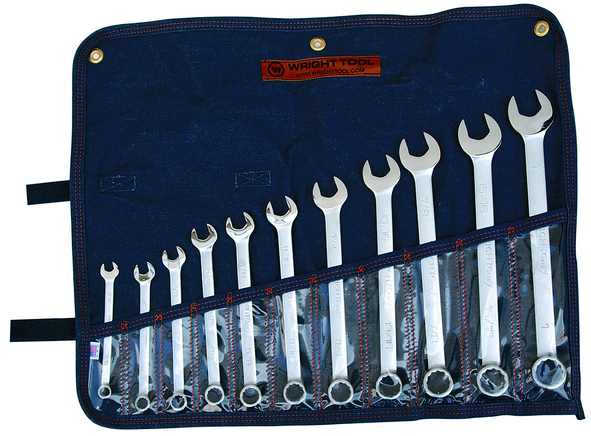 White Cap | Wright Tool 11 Piece Combo Wrench Set 711