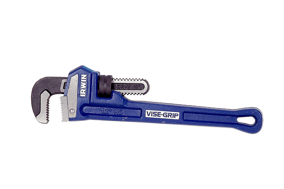 White Cap | Irwin 12" Cast Iron Pipe Wrench