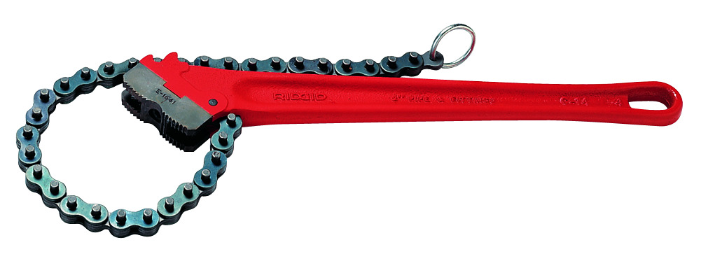 White Cap | RIDGID 2" Heavy Duty Chain Wrench