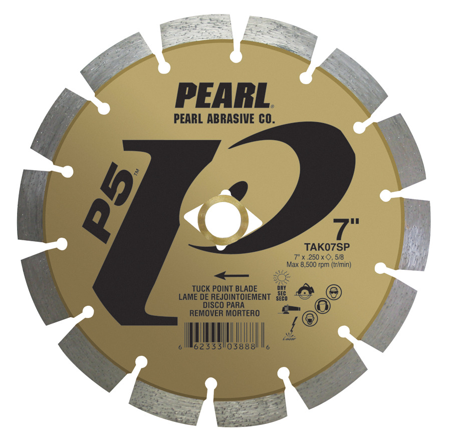 White Cap | Pearl 7" Tuck Point Dry Diamond Blade