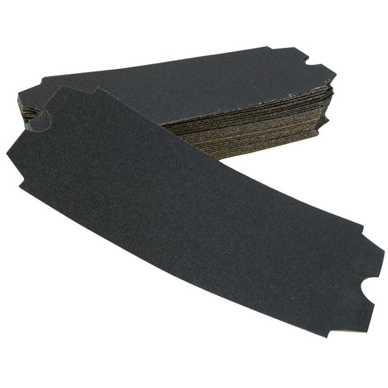 White Cap | Marshalltown 80 Grit Die-Cut Sandpaper (100 Sheets/Box)