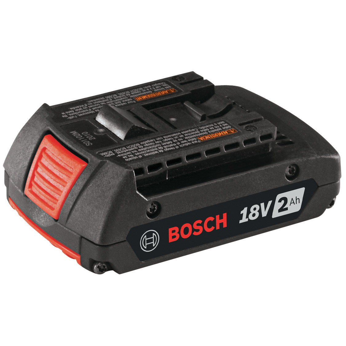 White Cap | Bosch 18V Lithium-Ion Standard Power Battery (2.0 Ah)