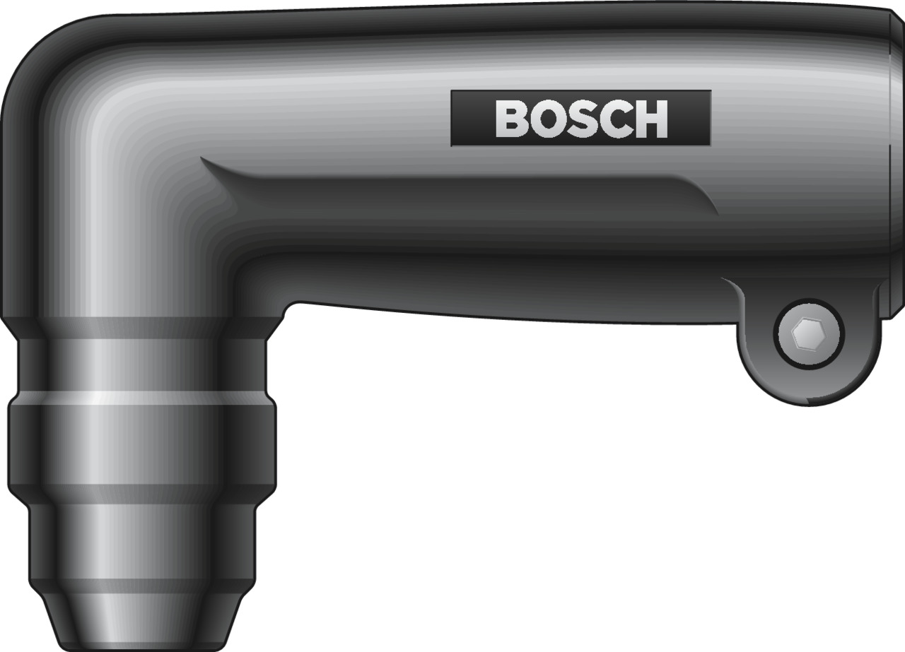 White Cap | Bosch Right Angle SDS Attachment 5/8" Max Cap