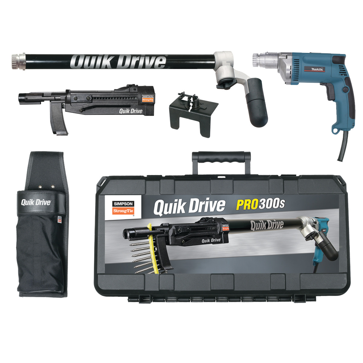 White Cap | Simpson Strong-Tie Pro300S System with Makita 3500RPM QD ...
